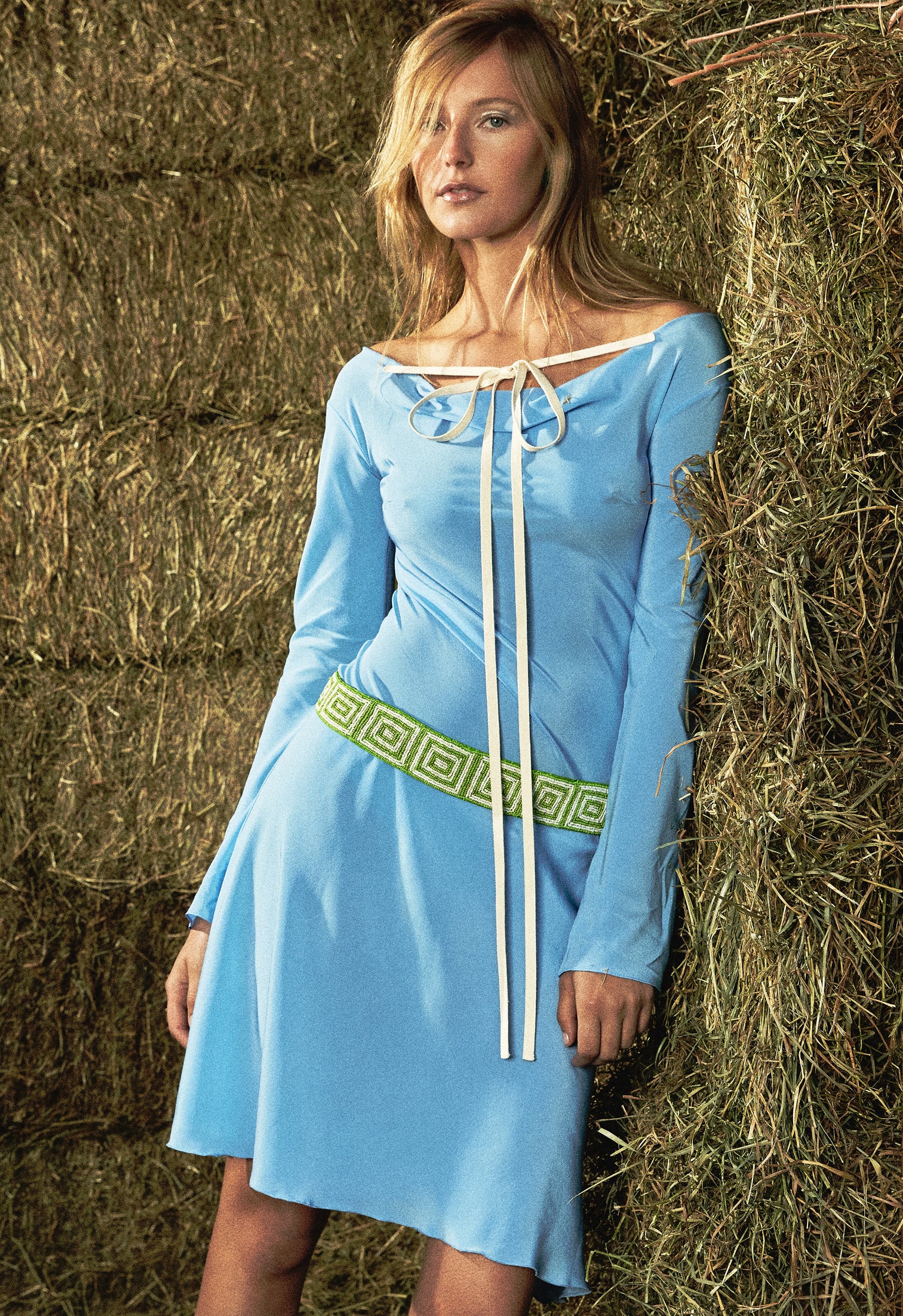 Present Dress Sky Blue – Tae Park