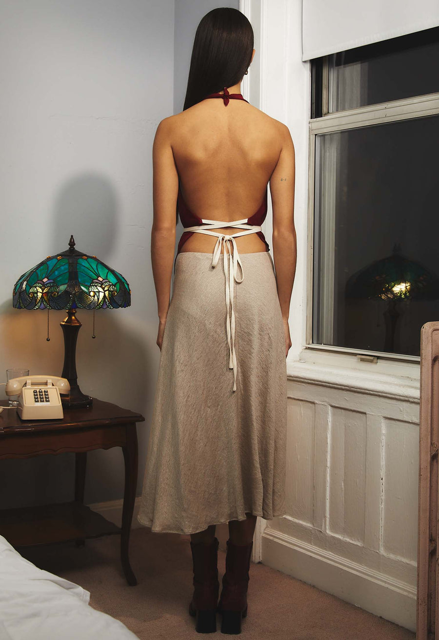 Sheer Kite Top Wine – Tae Park