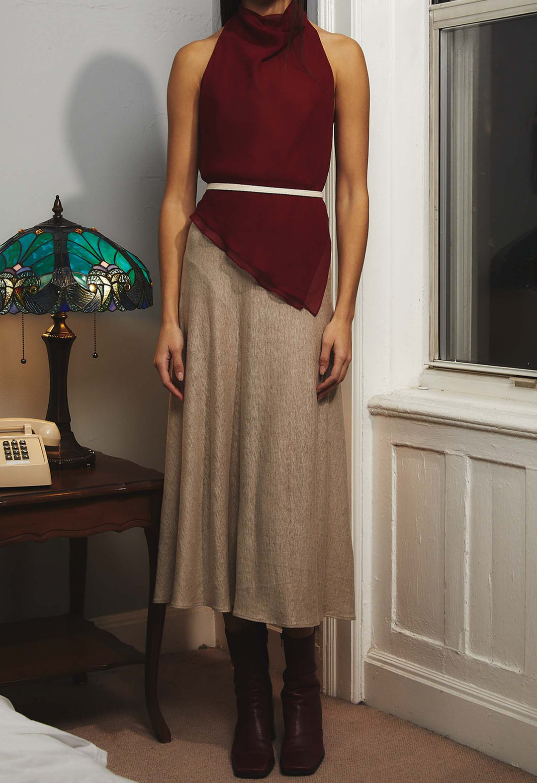 Sheer Kite Top Wine – Tae Park